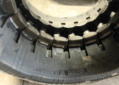 중국 Hitachi EX120용 블랙 500mm 와이드 고무 크롤러 트랙 판매용