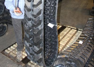 76 largura de Rubber Tracks 400MM da máquina escavadora das relações para o ZR 55 do zepelim