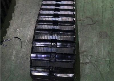 중국 56 연결 280mm 넓은 굴착기 고무 트랙 조인트리스 블랙 색상 판매용