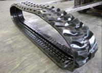 China 80 Links 300mm Width Excavator Rubber Tracks Continuous Jointless for sale