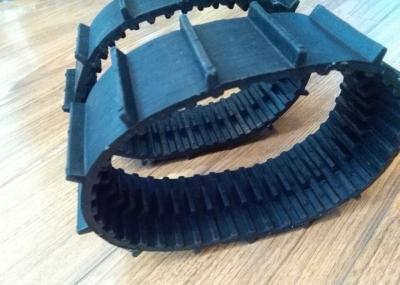 China Small Machinery Robot Rubber Tracks 39 Links 12.7mm Pitch for sale