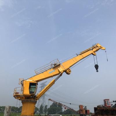 Cina Gru a ponte marina telescopica 1 - 20 t per carico di sollevamento per carichi pesanti sul ponte della nave in vendita