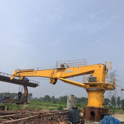 Cina Gru a ponte marina telescopica 1 - 20 t per carico di sollevamento per carichi pesanti sul ponte della nave in vendita