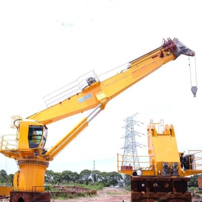 Cina gru a ponte marina telescopica ad alta temperatura di lavoro 8T con 1 anno di garanzia in vendita