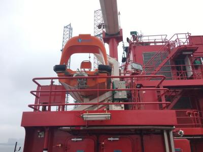 Cina Barca di salvataggio da un braccio e barca da salvataggio Davit Crane per piattaforme galleggianti in vendita