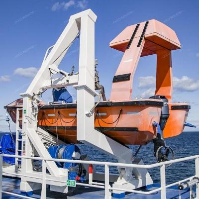 Cina Un tipo di barca da salvataggio Davit con verricello idraulico per il lancio rapido in vendita