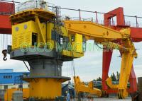 China 100t Knuckle Boom Offshore Crane ABS Hydraulic System 10m Working Radius for sale