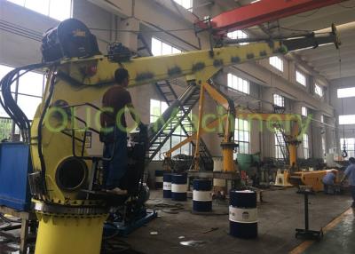 China guindaste 1.5t hidráulico telescópico marinho com velocidade de levantamento mais rápida à venda