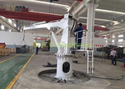 Cina Piccolo IP 44, gru della gru dell'asta dell'articolazione della piattaforma marina di 2T 10m piccola per la barca in vendita