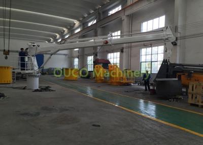 Cina Piccolo IP 44, gru della gru dell'asta dell'articolazione della piattaforma marina di 2T 10m piccola per la barca in vendita