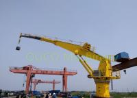 China Marine Deck Crane 40T 40M Telescopic Boom Hydraulic Crane ABS Class for sale
