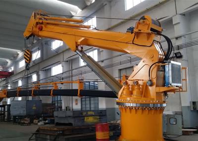 Cina Gru offshore del piedistallo di alta durevolezza, gru telescopica 4T 30M del piedistallo in vendita