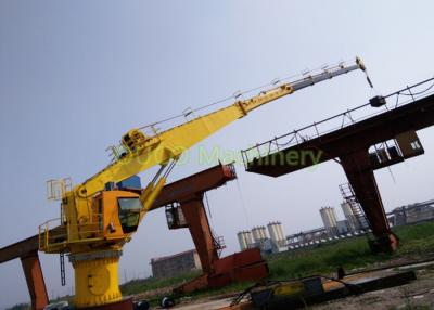Cina Gru offshore idraulica della gru telescopica gialla dell'asta con CCS certificato in vendita