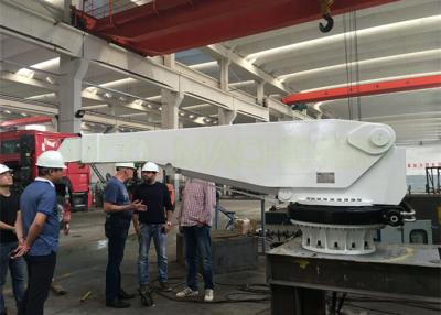 Cina Gru marina dell'yacht di 1T4M in servizio a bordo della fabbrica ispezionata durante il montaggio in vendita