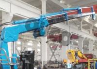 China Hydraulic Marine Telescopic Crane 1T@8M 11KW 360° Rotation PLC Control for sale