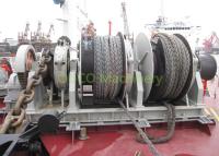 China Customizable Marine Mooring Winch 13-90 KN Rated Load Electric Hydraulic for sale