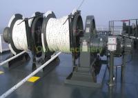 China Customizable Marine Mooring Winch 13-90 KN Rated Load Electric Hydraulic for sale