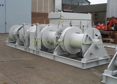 China Double Drum Marine Deck Winches 50T Large Torque Low Noise Running Smoothly for sale