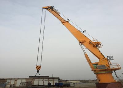 Cina Gru offshore del piedistallo della struttura d'acciaio, gru idraulica dell'asta del piedistallo di 30m in vendita
