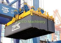 China Electric Container Spreader Bar 20-40ft Telescopic 35-40t Capacity for Port Crane for sale