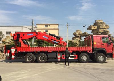 Cina Il camion semi- dell'asta dell'articolazione ha montato la gru dell'asta, gru montata camion resistente in vendita