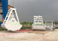 China OUCO 12 Cubic Meter Clamshell Unloading Grab Bucket with Wireless Remote Control for Material Handling for sale