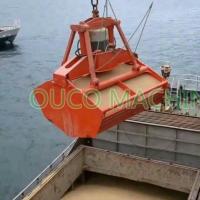 China Vessel Remote Control Grab 12-50 CBM for Bulk Material Handling Ship Grapple for sale