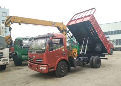 Cina Un camion condotto elettrico di 10 T ha montato il sollevamento idraulico/che scarica della gru in vendita
