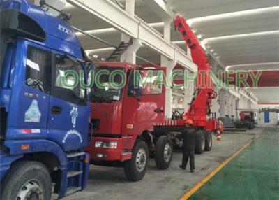 Cina 15 tonnellate dell'asta montato camion della gru dell'asta di tipo rigido idraulico di Grua in vendita