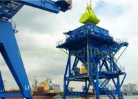 China Fixed Port Tyre Hopper 50m3 Coal Bulk Hopper Environment Friendly Dust Proof 1500-2000 TPH for sale