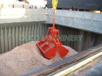 China OUCO 1 CBM Hydraulic Remote Control Vessel Grab for Single Wire Cranes for sale