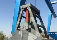 China Remote Control 13m3 2 Peels Clamshell Grab Bucket 9500kg for Single Hook Crane for sale
