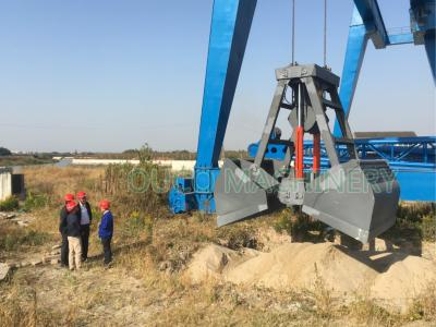 中国 リモート・コントロール13m3 2皮クラムシェルのグラブのバケツ 販売のため