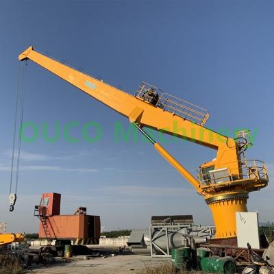 Cina Braccio fisso rigido offshore Jib Crane Lifting Equiment Easy Maintenance dell'asta in vendita