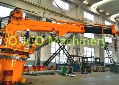 Cina asta telescopica Marine Cranes del piedistallo offshore 132kw in vendita