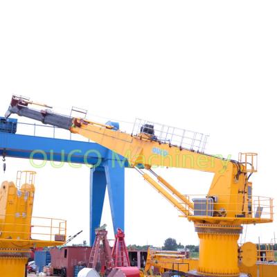 Cina gru offshore IP56 dell'asta dell'articolazione di 8t26m con la certificazione dell'ABS in vendita