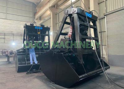 Cina Singola gru a benna della corda 2 di controllo silenzioso delle bucce 13CBM Radio Remote in vendita