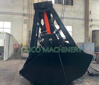 中国 8CBMラジオの穀物のためのリモート・コントロール漏出証拠のクラムシェルのバケツのグラブ 販売のため
