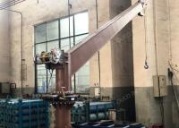 China Custom 1.5T 2.7M Straight Stiff Boom Marine Crane Small Type for Land Use for sale