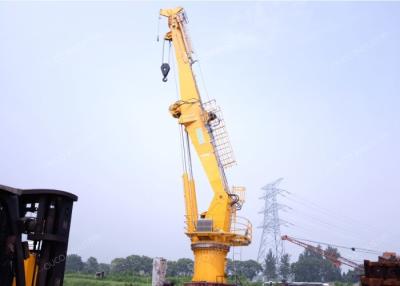 Cina Piedistallo telescopico giallo Crane Offshore With Operator Cab dell'asta in vendita