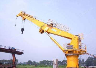 Cina Piedistallo telescopico giallo Crane Offshore With Operator Cab dell'asta in vendita