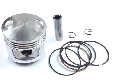 China Silberne Kolben und Ringe Kit For Engine Parts High des Motorrad-CG150 genau zu verkaufen