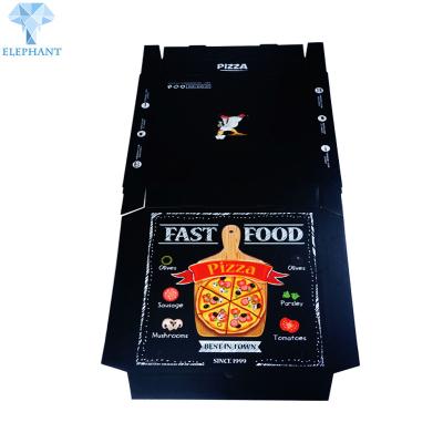 China Met van de Douanedruk de Golfmailer Dozen van Logo Inch Dimensions Personalized Luxury Pizza Te koop