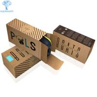 China Brown Duplex Paper Recycled Paper Boxes Offset Printing Cream Packaging Boxes for sale