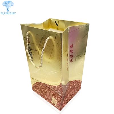 Cina Borse del regalo di semplicemente 38×27×10cm con il formato di CDR PDF delle maniglie in vendita