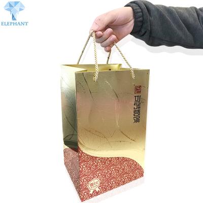 Cina Borse del regalo di semplicemente 38×27×10cm con il formato di CDR PDF delle maniglie in vendita