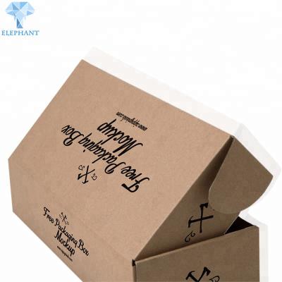 Cina 80g- 400g le scatole di spedizione ondulate Matt Varnish Flat Pack di carta patinata in vendita