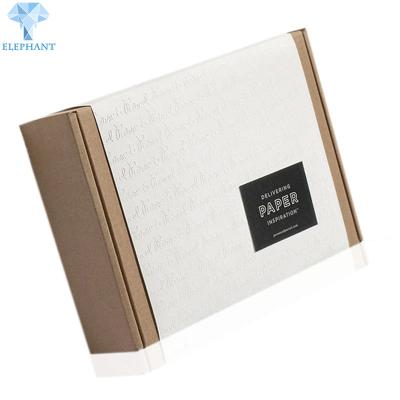 China C1S van het de Verniskarton van Art Paper Corrugated Shipping Boxes UV Vlakke het Pakdozen Te koop