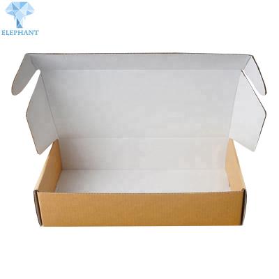 China Gewellte Werbungen Matt Laminated Corrugated Shipping Boxess 41cm*22cm*6cm Kraftpapier zu verkaufen