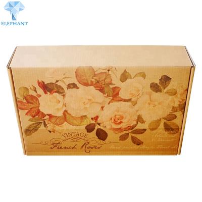 China Gewellte Werbungen Matt Laminated Corrugated Shipping Boxess 41cm*22cm*6cm Kraftpapier zu verkaufen